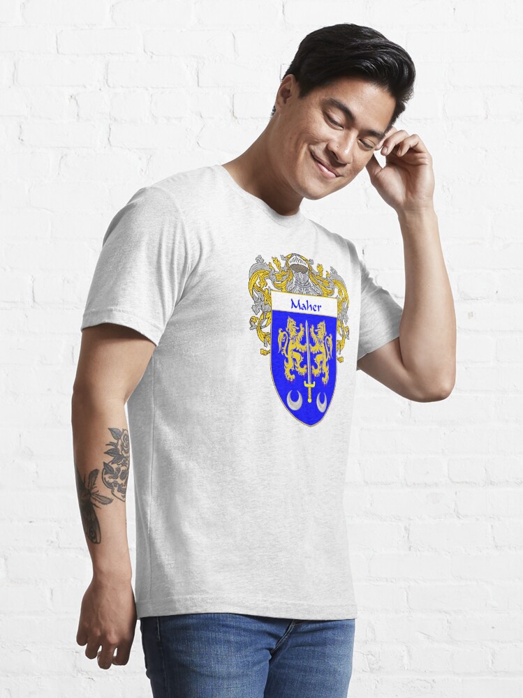 "Maher Coat of Arms/Family Crest" T-shirt for Sale by IrishArms ...