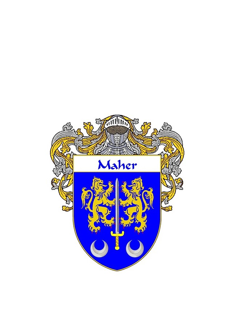"Maher Coat of Arms/Family Crest" iPhone Case for Sale by IrishArms ...