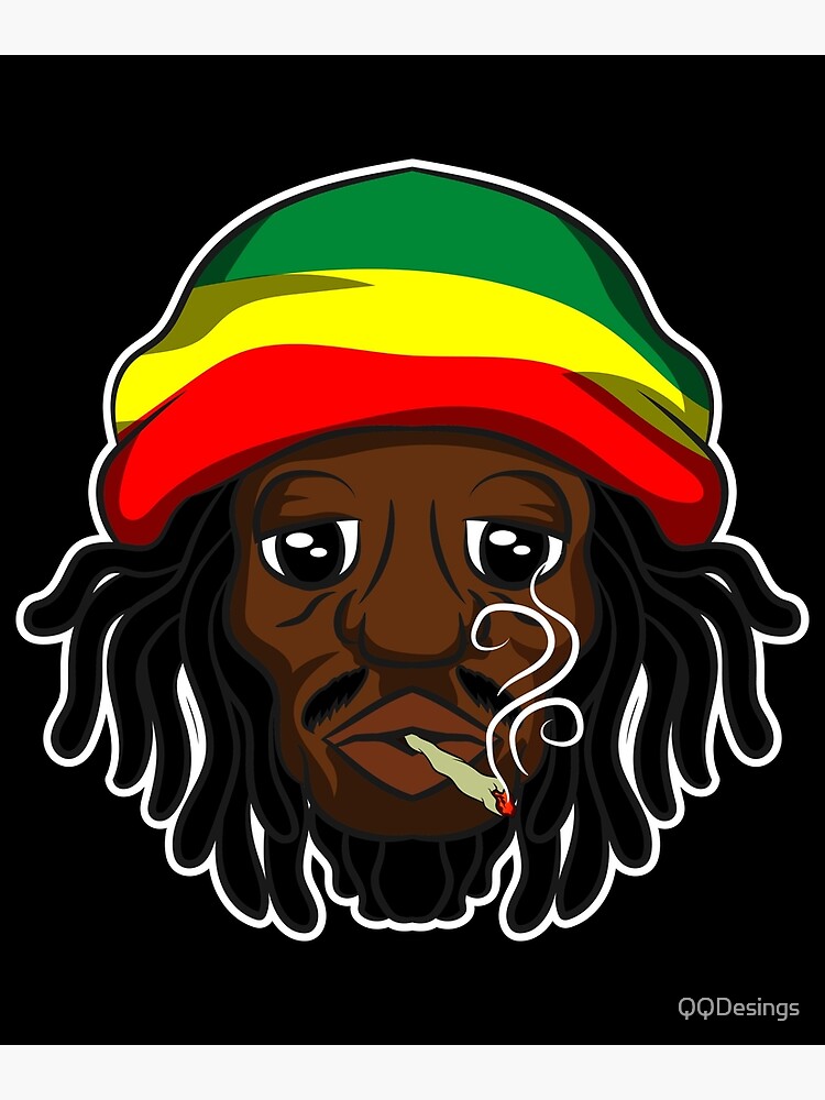 "Reggae Music Rastafarian Rasta Weed" Poster for Sale by QQDesings ...