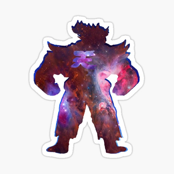 "Gouki" Sticker by ComfortablyC | Redbubble