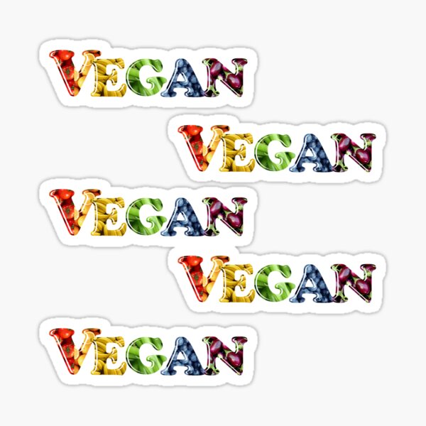" Vegan Pride LGBT Flag Colors" Sticker for Sale by Ginger217 | Redbubble