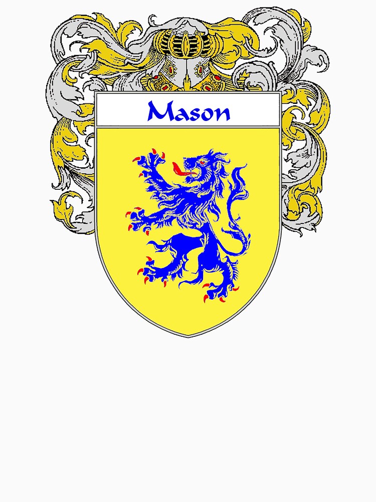 "Mason Coat of Arms/Family Crest" T-shirt by IrishArms | Redbubble