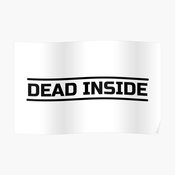"MUSE - DEAD INSIDE" Poster by MetallicaMaster | Redbubble