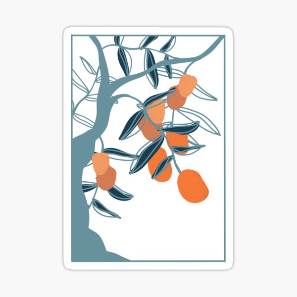"Love for Mango Tree" Sticker for Sale by poemandstem | Redbubble