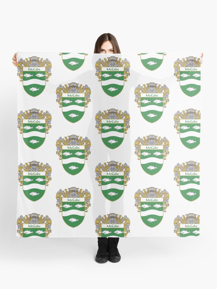 "McCabe Coat of Arms/Family Crest" Scarf for Sale by IrishArms | Redbubble