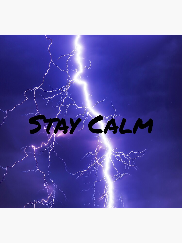 "Stay calm" Poster by Rudoxer | Redbubble