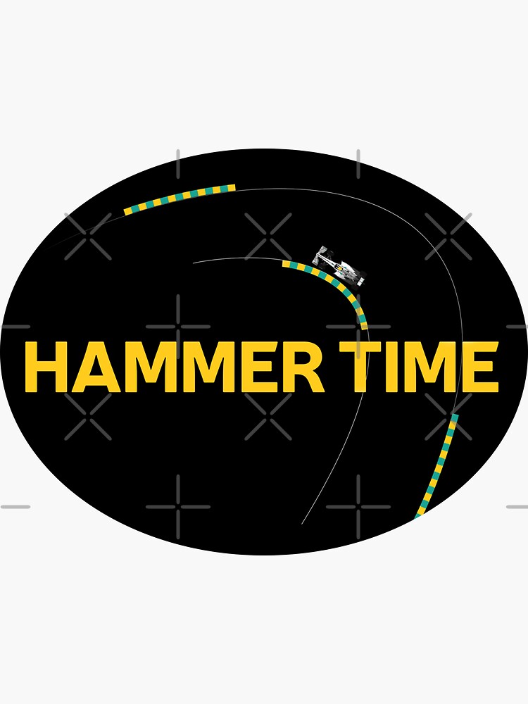 "Hammer Time" Sticker by ApexFibers | Redbubble