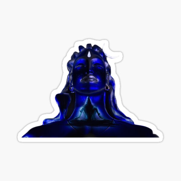 "Adiyogi" Sticker for Sale by KushMerch | Redbubble