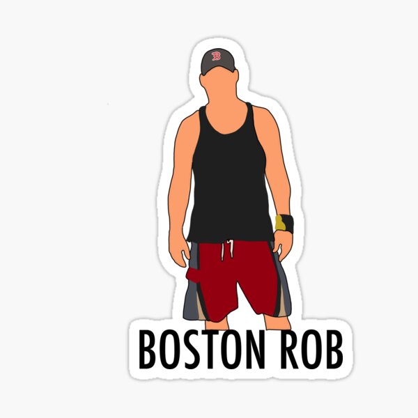 "Boston Rob - Survivor Drawing " Sticker for Sale by LucasM22 | Redbubble