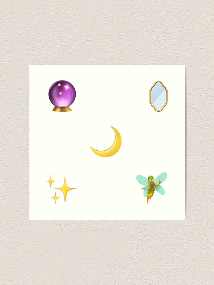 "magic emojis " Art Print by leesmrs | Redbubble