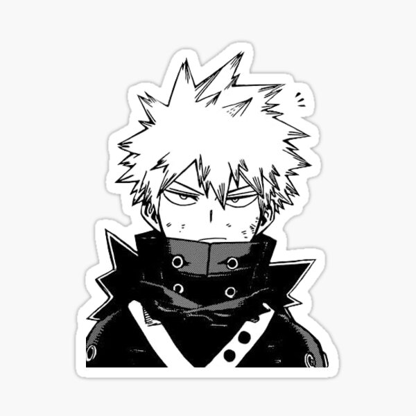 "Bakugou soft boi" Sticker by lysslocke | Redbubble
