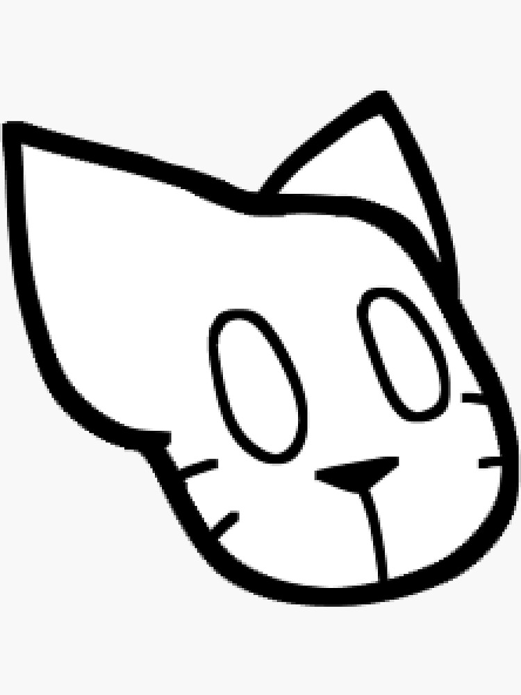 "Kool Kat" Sticker for Sale by EvALevADingDong | Redbubble