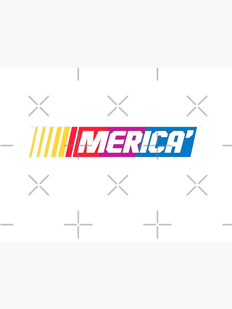 "Merica racing logo" Poster for Sale by RossDillon | Redbubble