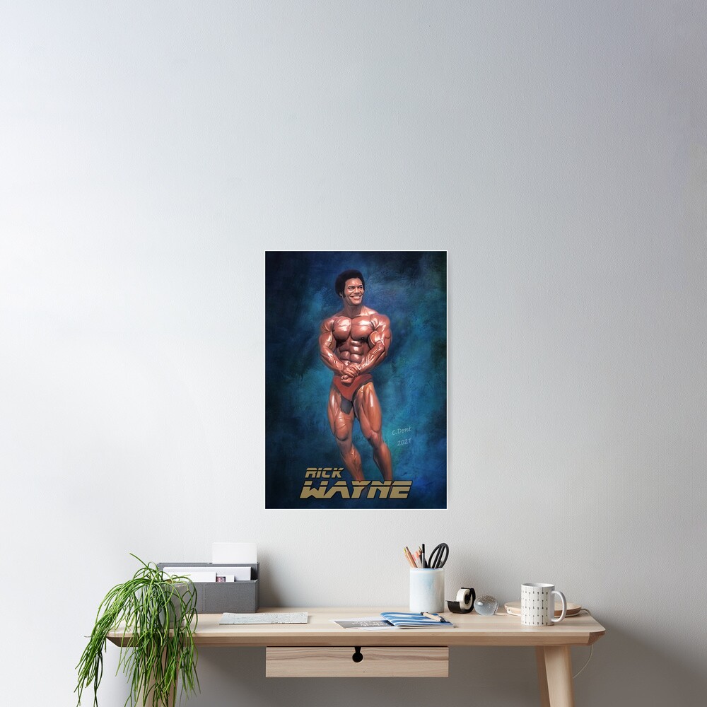 "Rick Wayne Mr Universe IFBB Bodybuilder" Poster by Davinci1968 | Redbubble