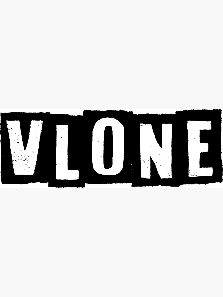 "vlone" Poster by wailbou | Redbubble