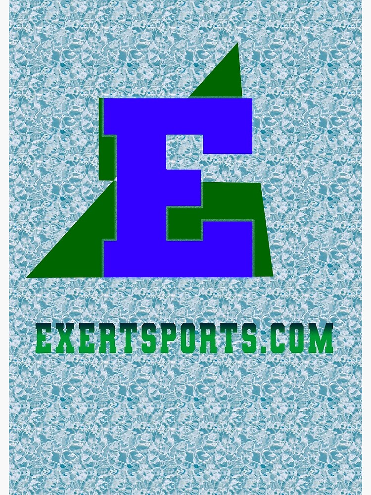 "Exert Sports Outdoorsy Logo " Poster for Sale by PopPucks | Redbubble