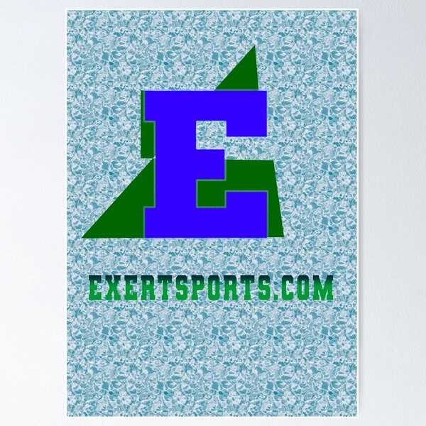 "Exert Sports Outdoorsy Logo " Poster for Sale by PopPucks | Redbubble