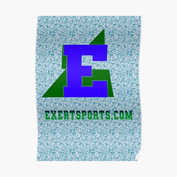 "Exert Sports Outdoorsy Logo " Poster by PopPucks | Redbubble
