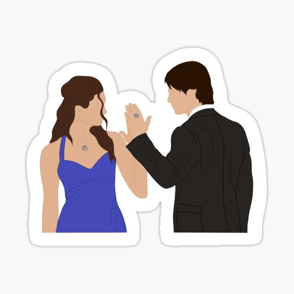 "delena " Sticker for Sale by createdbyalz | Redbubble
