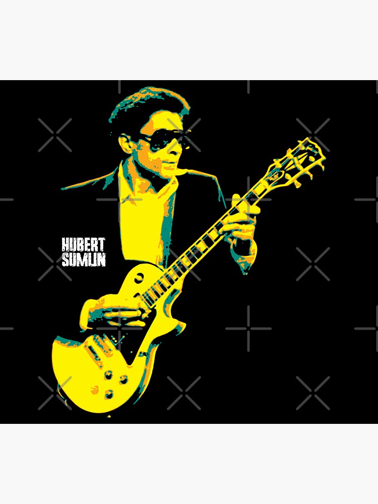 "Hubert Sumlin. Hubert Charles Sumlin." Sticker by Dhikaboddy | Redbubble