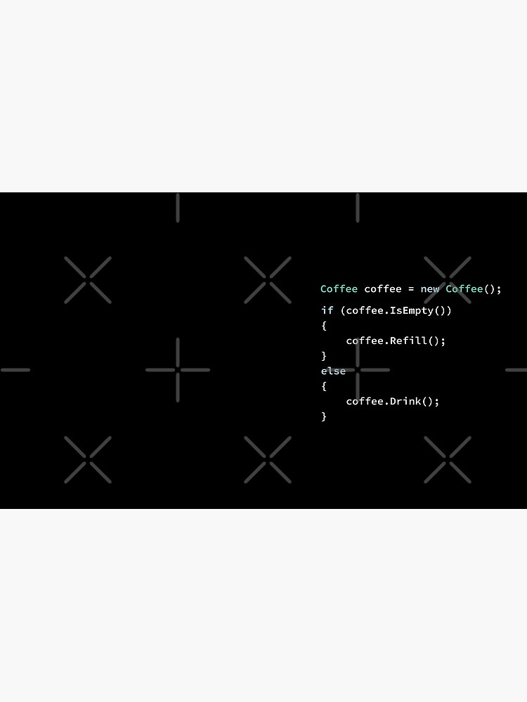 "If Coffee Is Empty Refill, else Drink in C# Programming Language, Programmer, Source Code ...