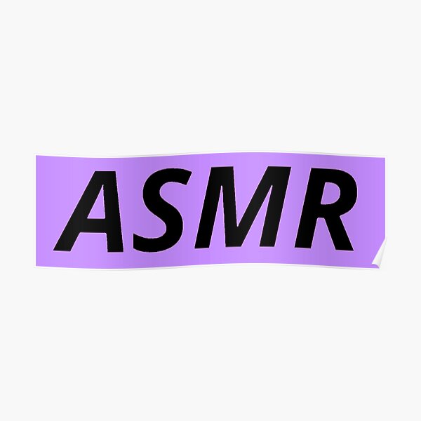 "Lavender Hollow ASMR Banner" Poster by TommyDoesMerch | Redbubble