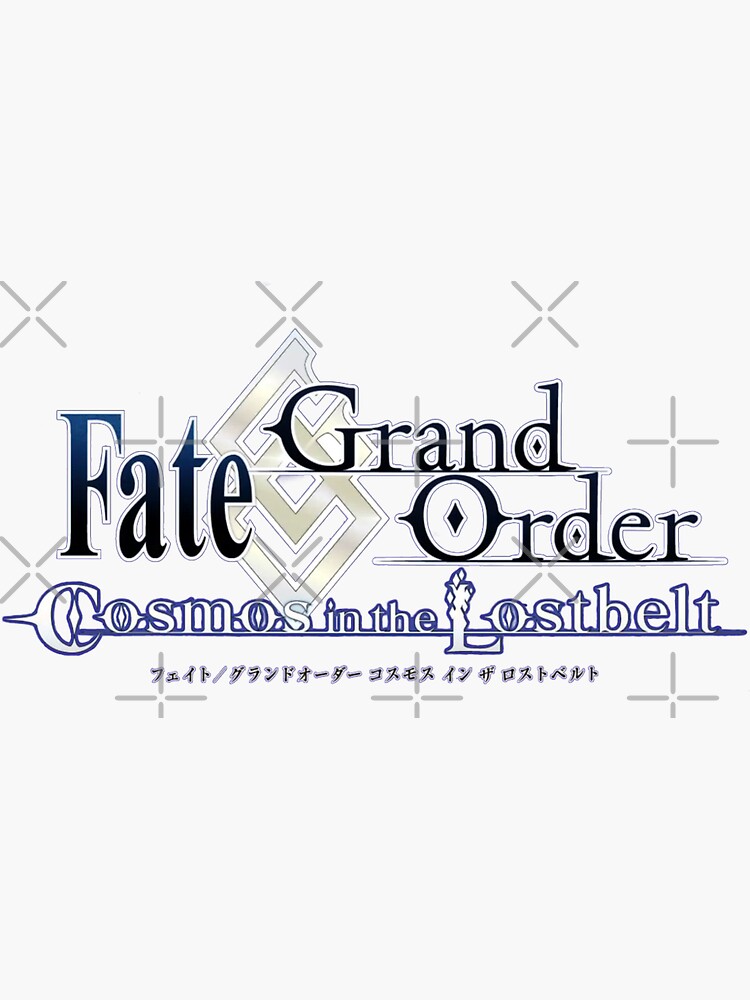 "Fate Grand Order logo" Sticker for Sale by Annsanthush | Redbubble