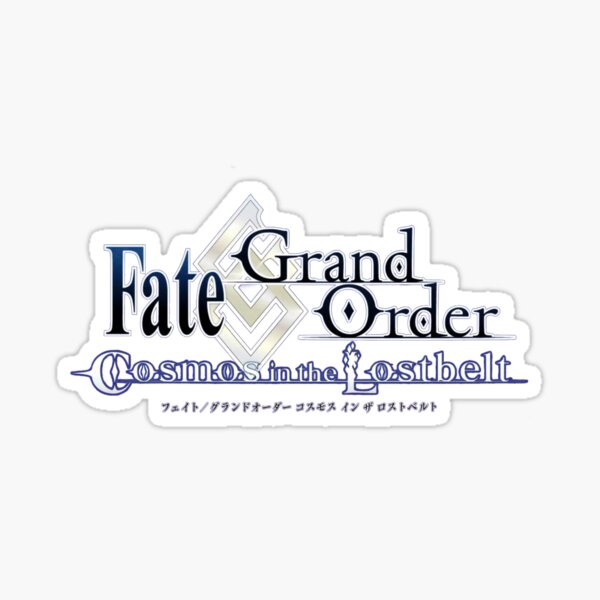 "Fate Grand Order logo" Sticker for Sale by Annsanthush | Redbubble