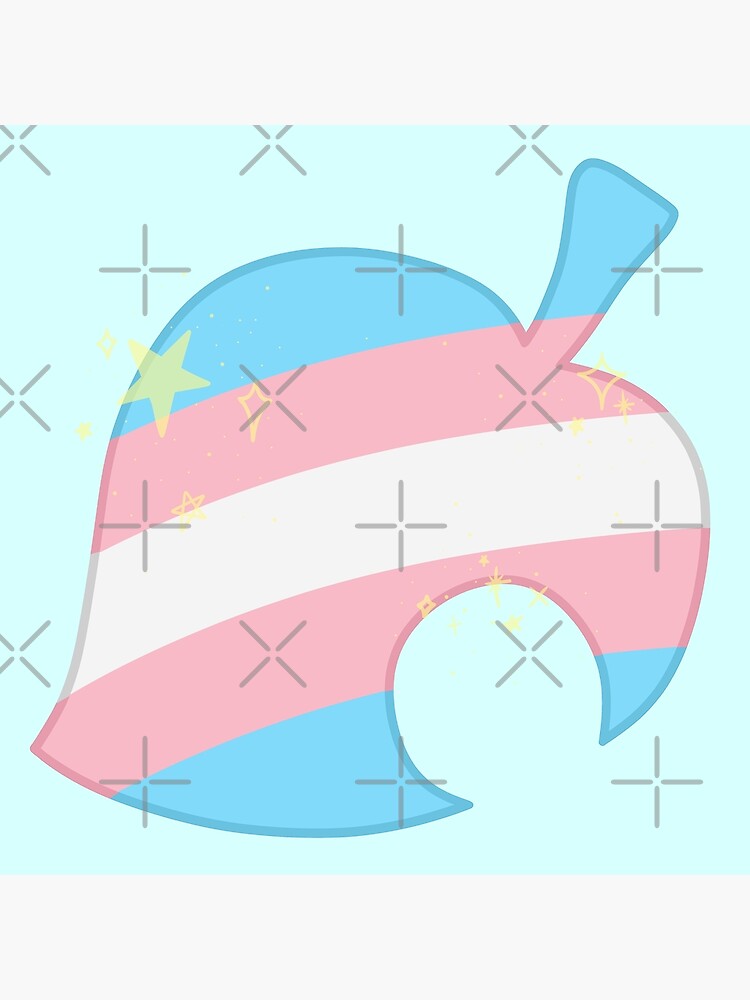 Póster «hoja de rincón trans» de transfixt | Redbubble