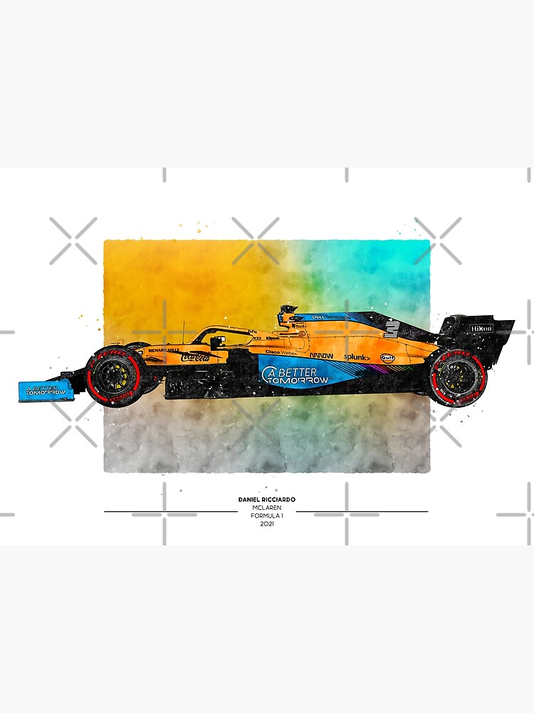 "Danny Ric F1 2021 Car Art" Poster for Sale by d25bev | Redbubble