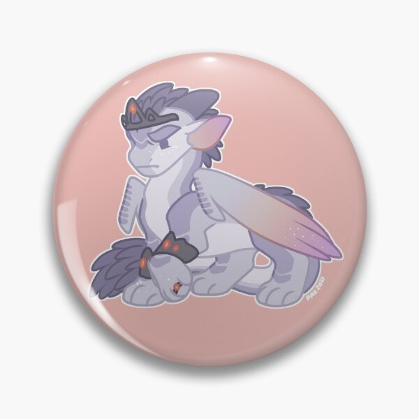 "Snowfall - WOF Wings of Fire" Pin for Sale by StudioMaverick | Redbubble