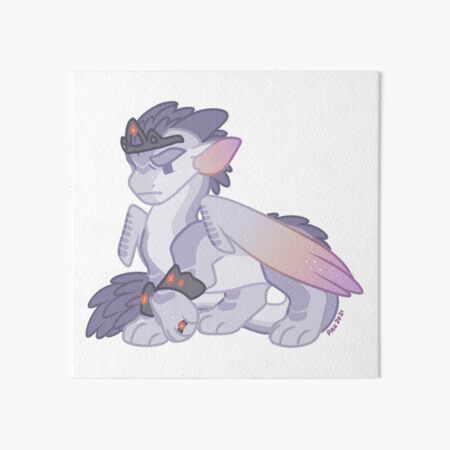 "Snowfall - WOF Wings of Fire" Art Board Print by StudioMaverick ...