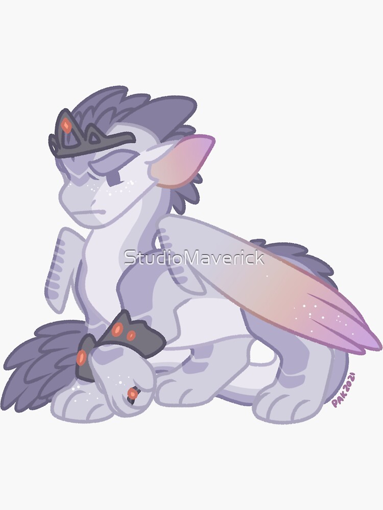 "Snowfall - WOF Wings of Fire" Sticker for Sale by StudioMaverick ...