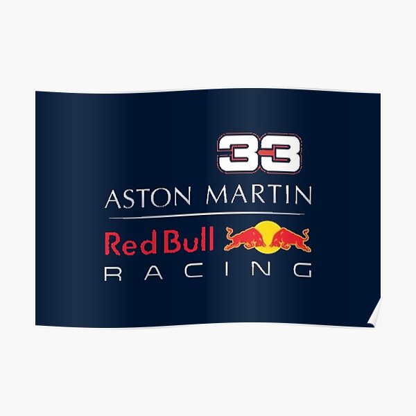Max Verstappen Logo Posters | Redbubble