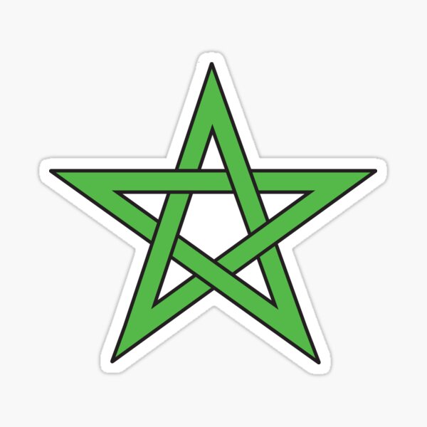 "Moorish American Nation - Moorish American Star " Sticker for Sale by ...