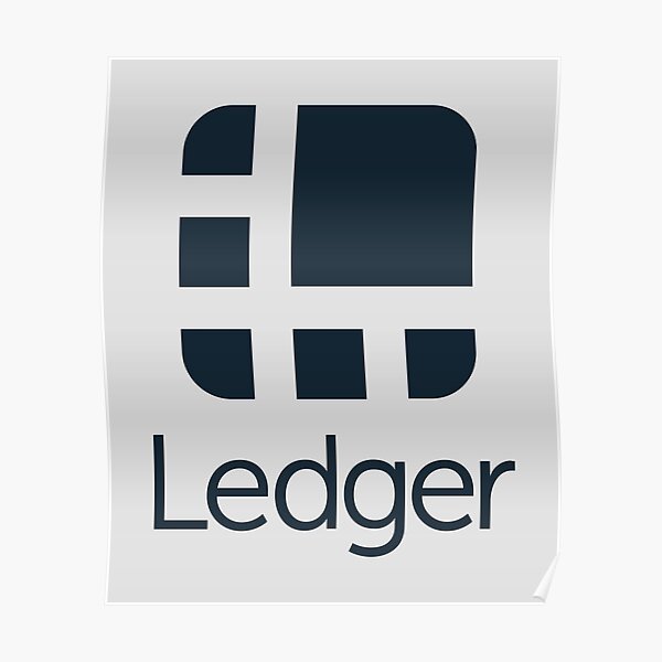"Ledger Wallet" Poster by PopFoxT-shirts | Redbubble