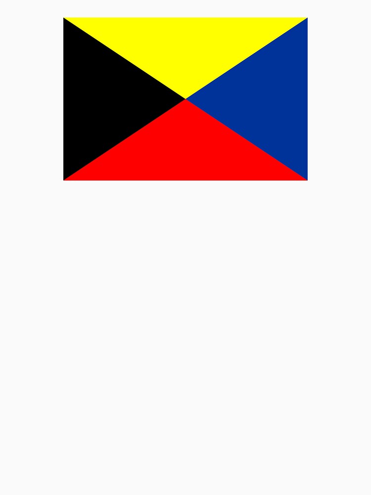 "Unofficial Naval Ensign of Japan - The Z Flag " T-shirt for Sale by ...