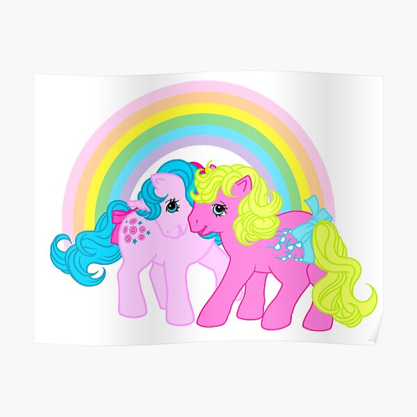 "MLP Besties Buttons and Shady" Poster by scholtenart | Redbubble