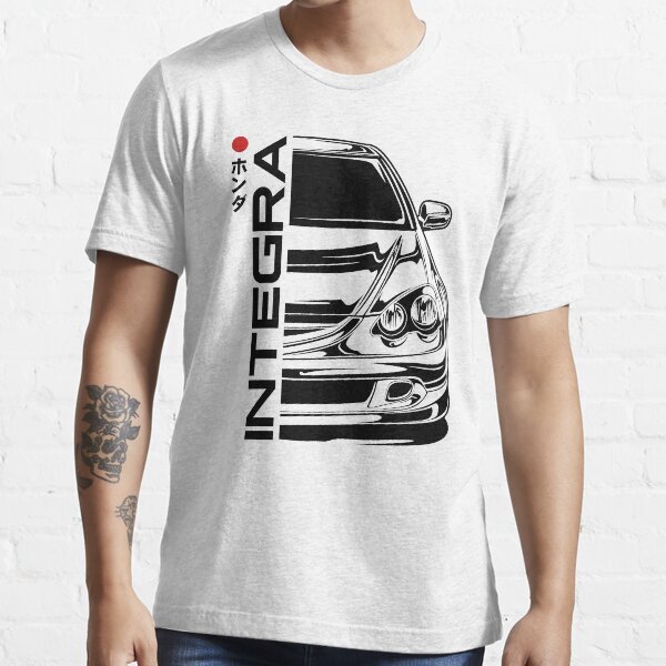"Integra DC5 Type R Front View" T-shirt for Sale by idrdesign ...