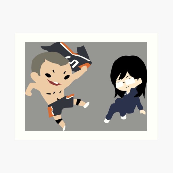 " (Kiyoko X Tanaka) Chibi Version" Art Print for Sale by Locke56Design ...