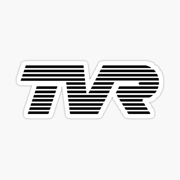 "CAR-TVR LOGO" Sticker by Dono501auto | Redbubble
