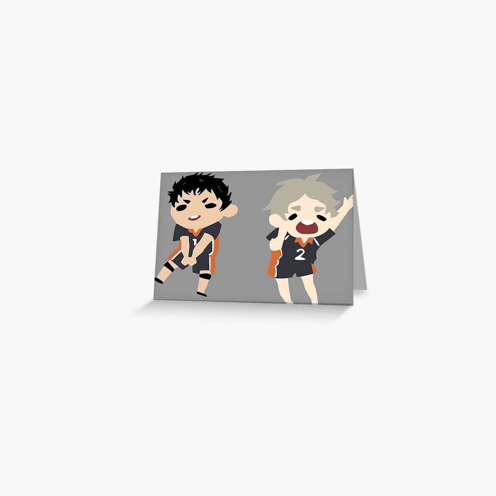 "(Suga X Daichi) Chibi Version" Greeting Card for Sale by Locke56Design ...