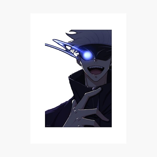 Impression Photo « Gojo Satoru Six Yeux Jujutsu Kaisen Par Firmanmz