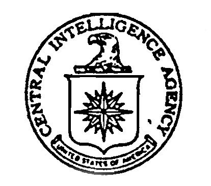 "CIA STAMP / SEAL | BLACK AND WHITE" by Ben Robertson | Redbubble