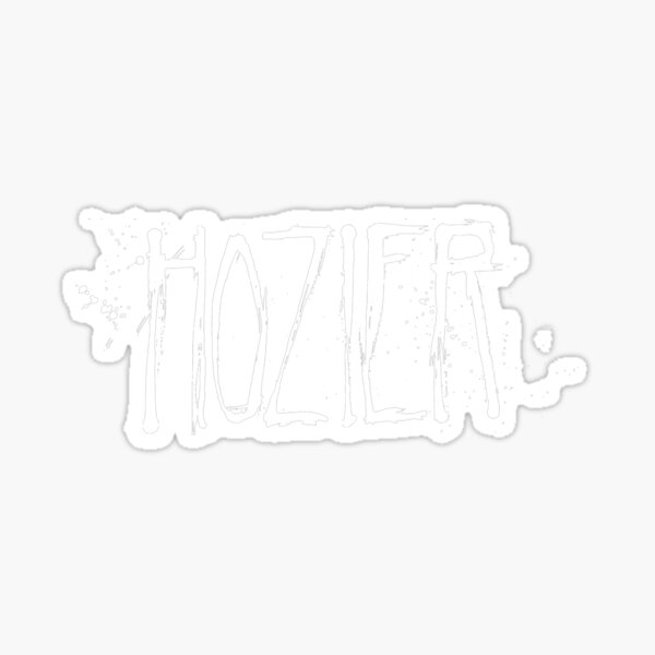 "Hozier." Sticker for Sale by Slipkorks | Redbubble