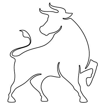 "Plain Ox Stencil" Sticker for Sale by StencilGifts | Redbubble