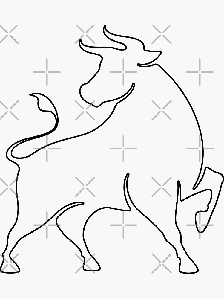 "Plain Ox Stencil" Sticker for Sale by StencilGifts | Redbubble