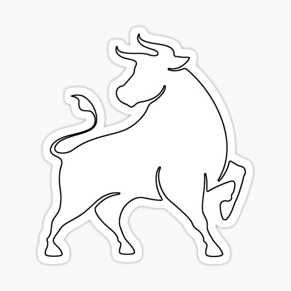 "Plain Ox Stencil" Sticker for Sale by StencilGifts | Redbubble