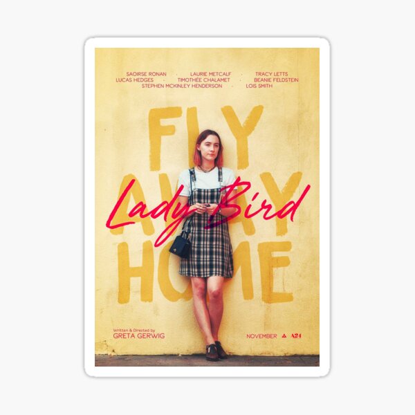 "lady bird" Sticker for Sale by dolan212 | Redbubble