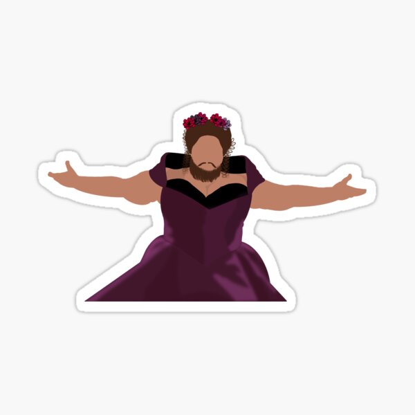 "Keala Settle, Bearded lady greatest showman " Sticker for Sale by ...